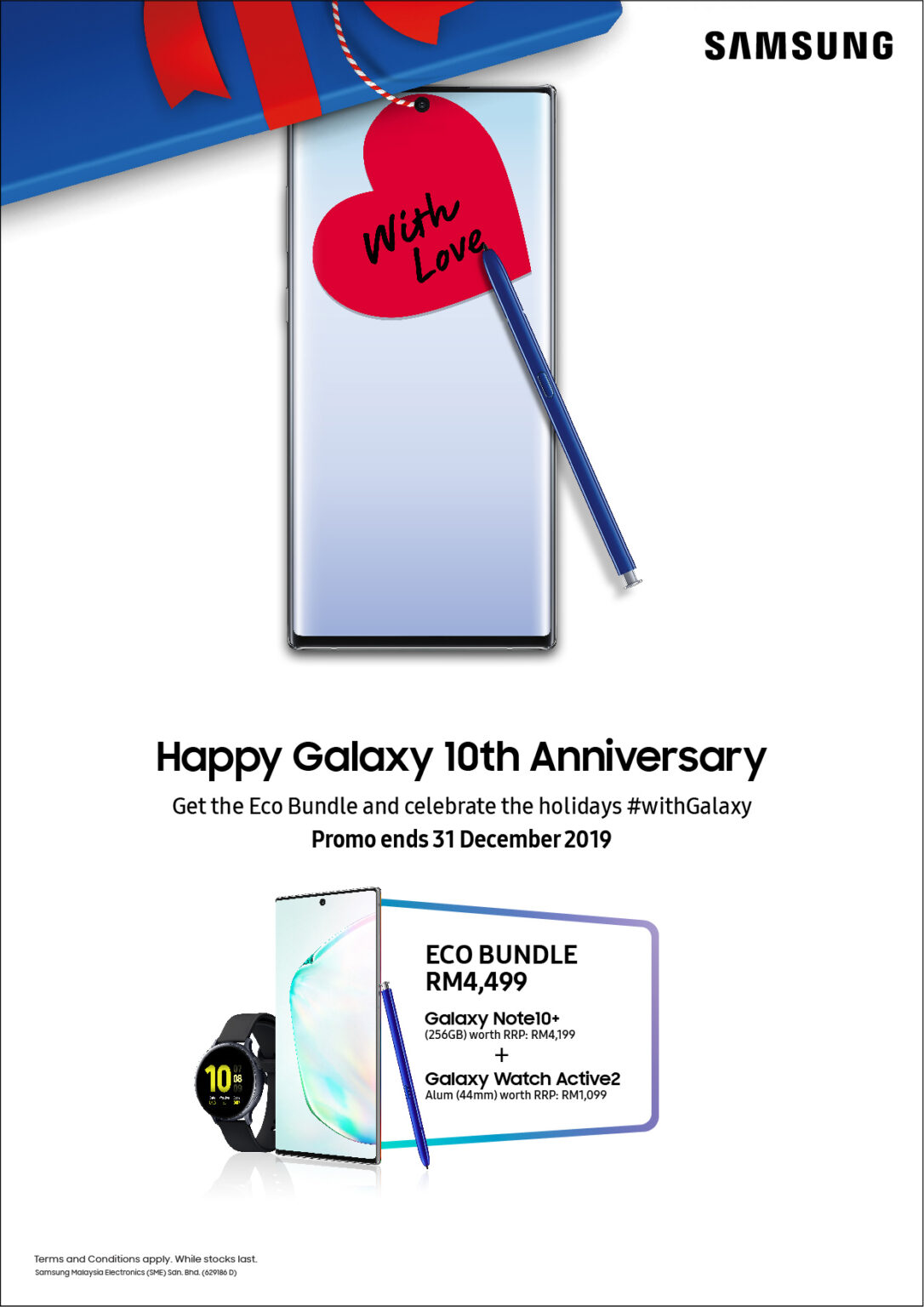 Get Samsung 10th Galaxy Anniversary Bundle This Holiday Season