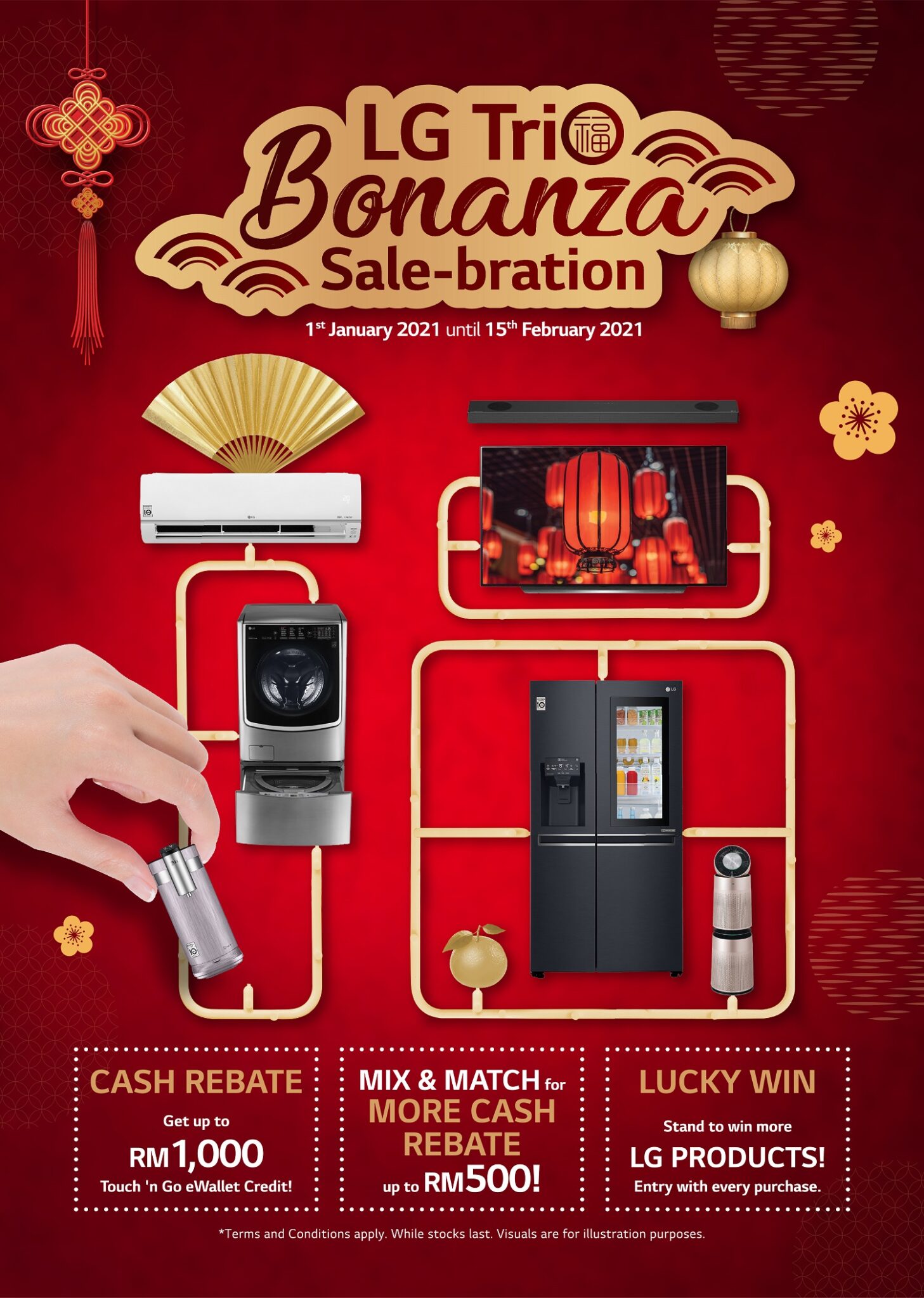 Usher In Prosperity With LG Electronics’ Trio Bonanza Sale-bration