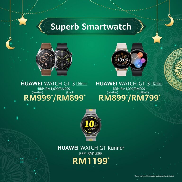 Rewards Worth Up To RM30,000 For Selected HUAWEI Products During ...