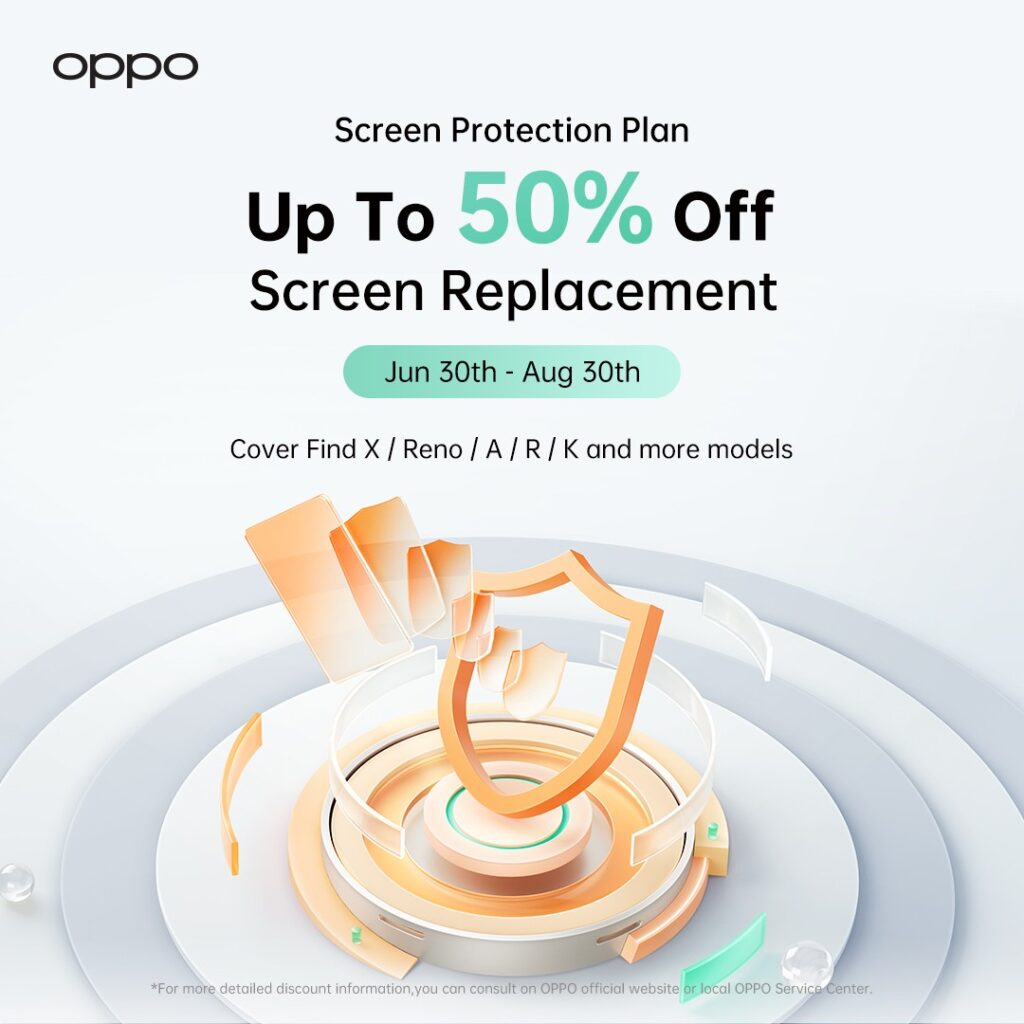 OPPO Screen Protection Plan Gives Back To Global Users With Care ...
