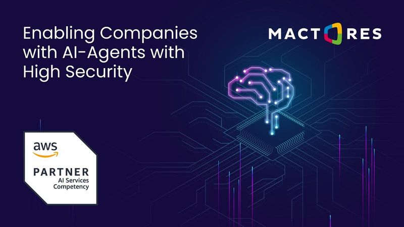 Mactores Cognition Inc. Recognized With AWS Agentic AI Specialization ...